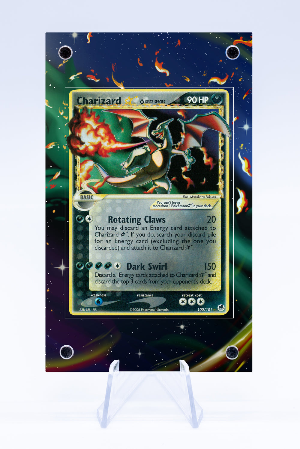 Charizard Gold Star 100 101 Case | Delta Species