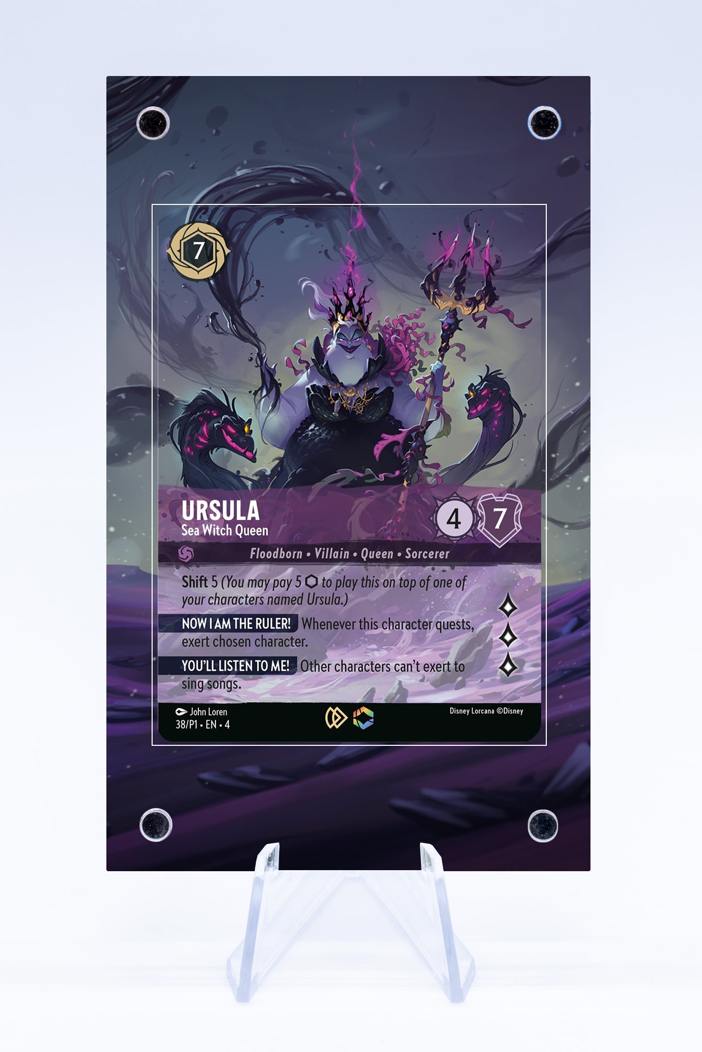 Ursula Sea Witch Queen 38 P1 Case | Ursula's Return | Art Guard (Ungra